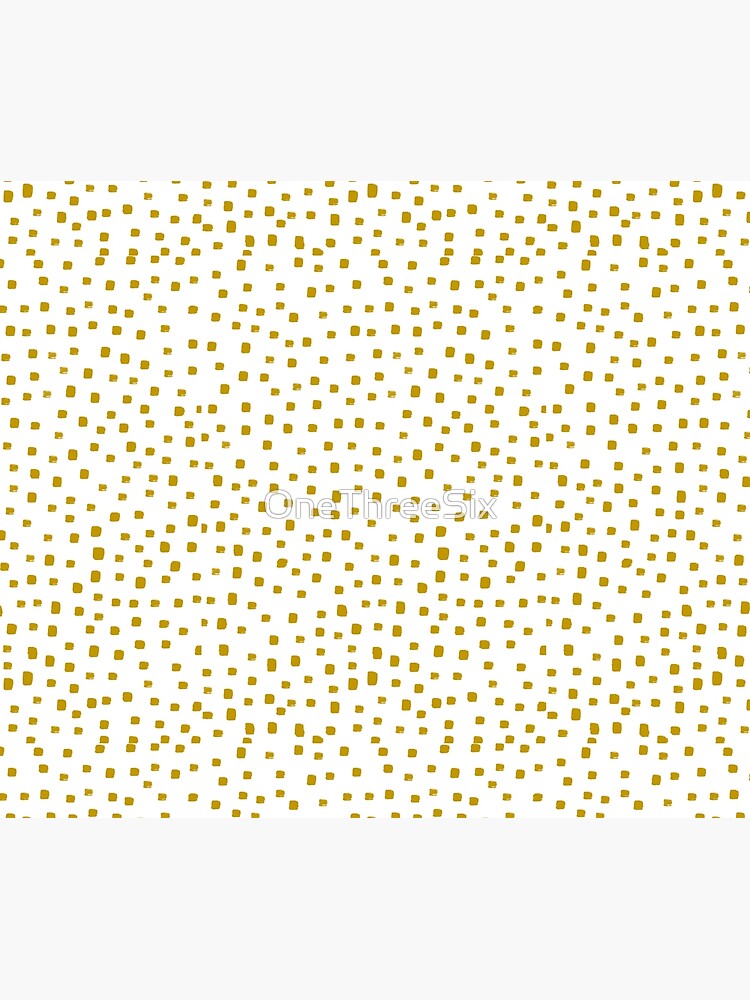 "Mustard Yellow Spotty Polka dot " Throw Blanket for Sale by ...