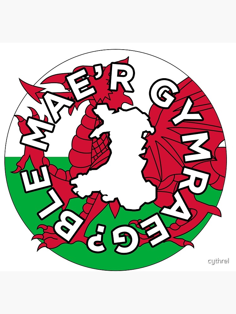 "Ble Mae'r Gymraeg?" Art Print by cythrel | Redbubble