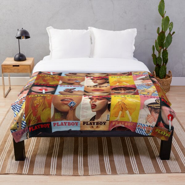 Playboy Throw Blankets Redbubble 5563