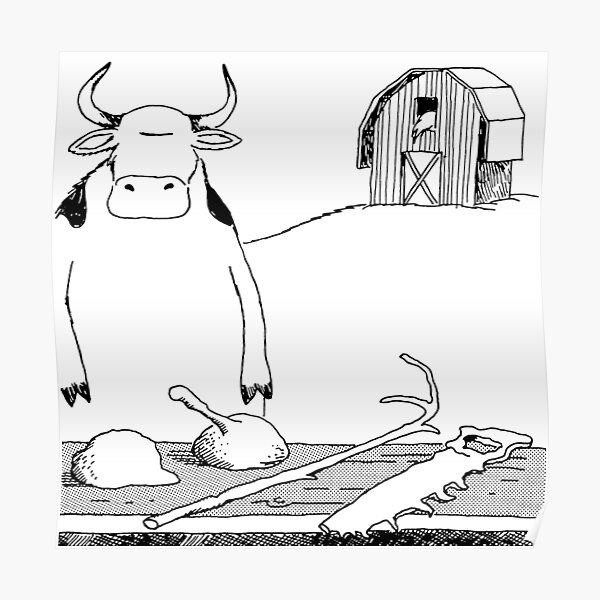 Far Gary Larson Side Posters | Redbubble