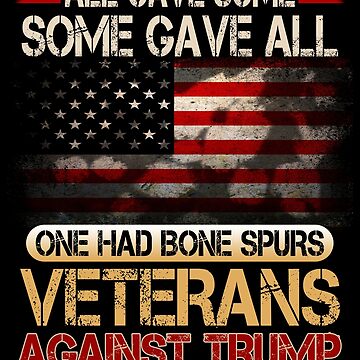 "Anti-Trump Veterans Against Trump Draft Dodger Cadet Bone Spurs ...