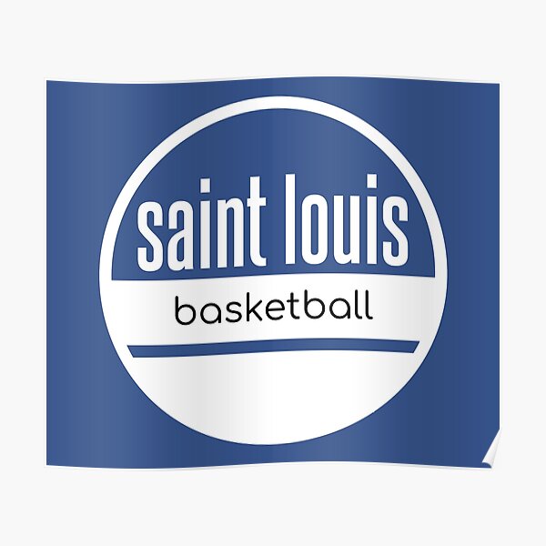 "saint louis basketball" Poster by BVHstudio | Redbubble