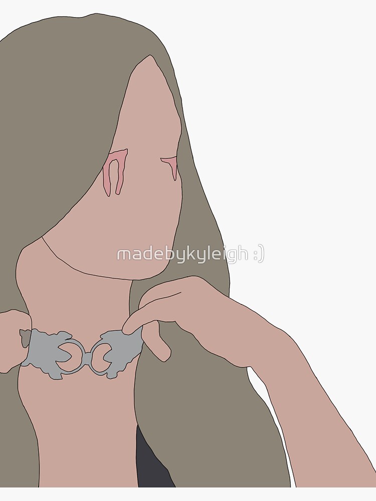 "carrie " Sticker for Sale by Kyleigh Moore | Redbubble