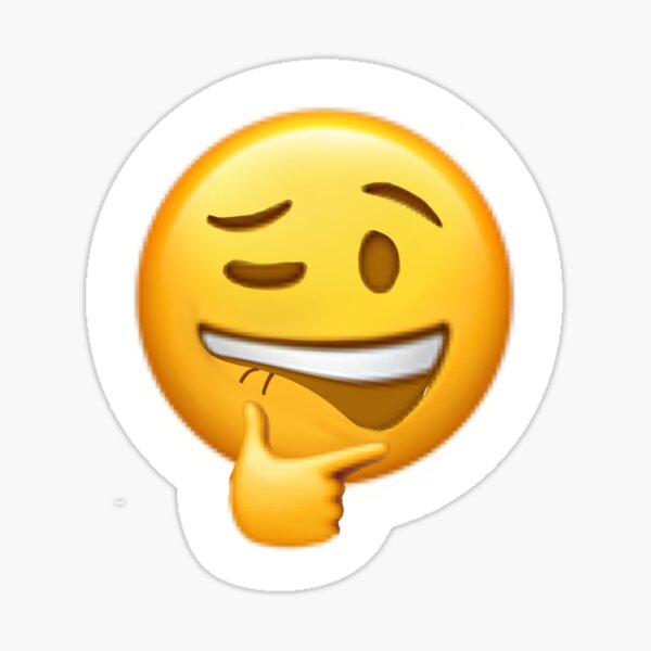 "Lin Manuel Miranda Lip Bite Emoji" Sticker for Sale by piperdooley ...