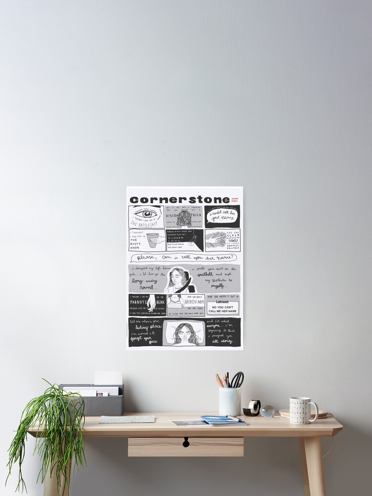 "cornerstone" Poster by xjulianaz | Redbubble