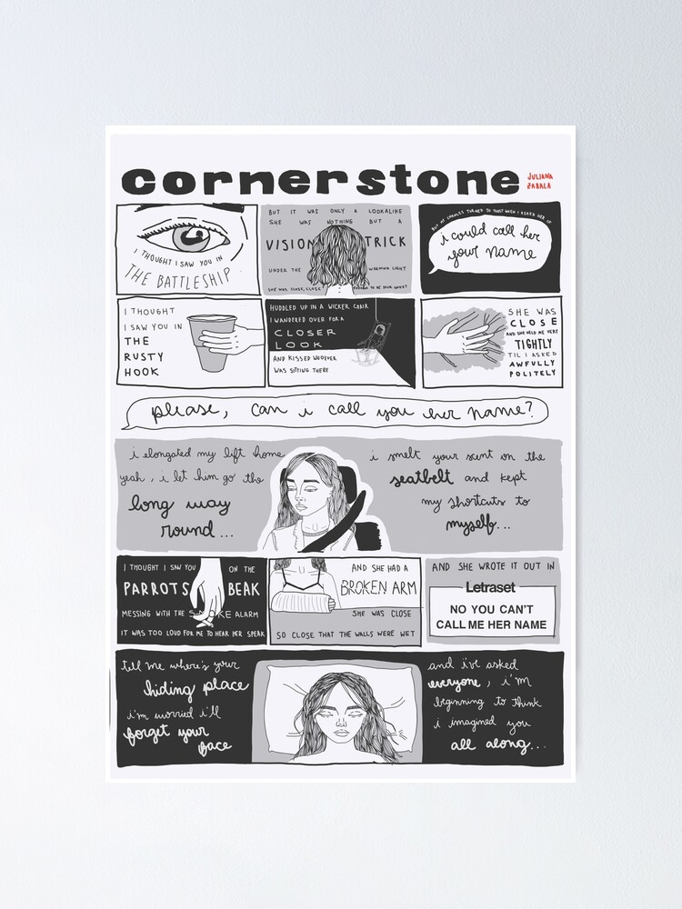 "cornerstone" Poster by xjulianaz | Redbubble