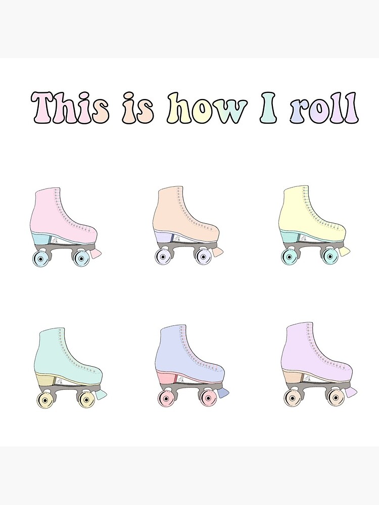 "This is how I roll sticker pack ( pastel )" Photographic Print for ...