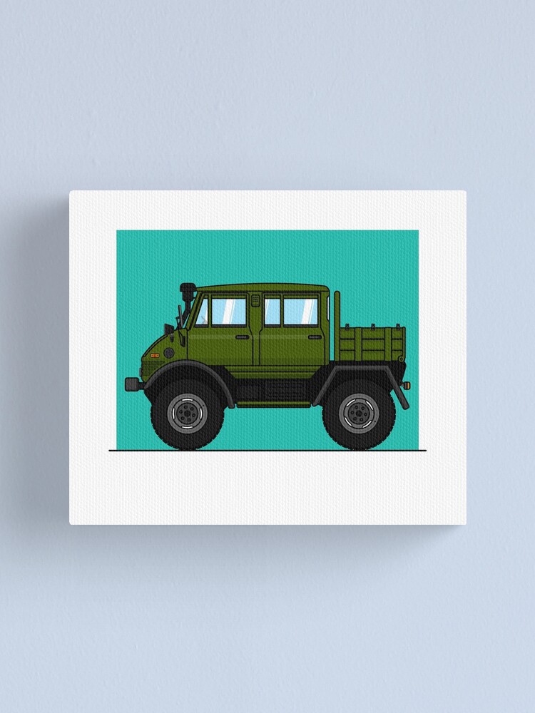 "Unimog" Canvas Print for Sale by mapurito | Redbubble