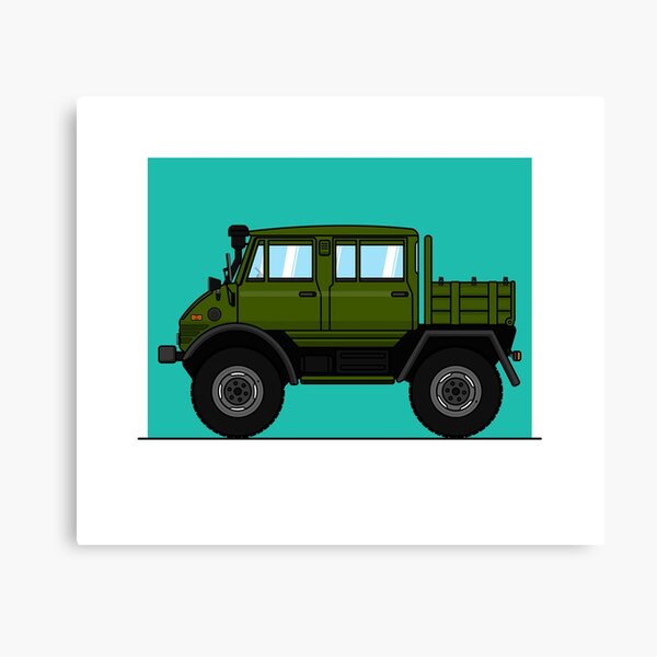 "Unimog" Canvas Print for Sale by mapurito | Redbubble