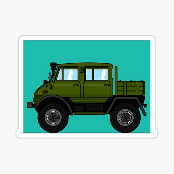 "Unimog" Sticker for Sale by mapurito | Redbubble