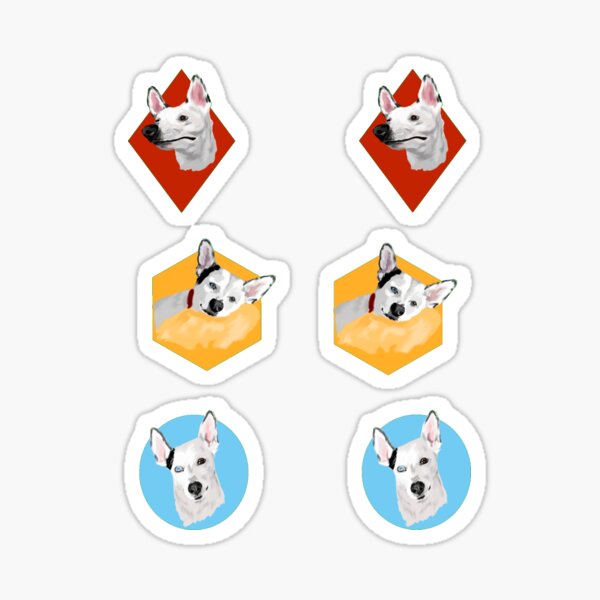"Marco the Barko " Sticker for Sale by charismichelle | Redbubble
