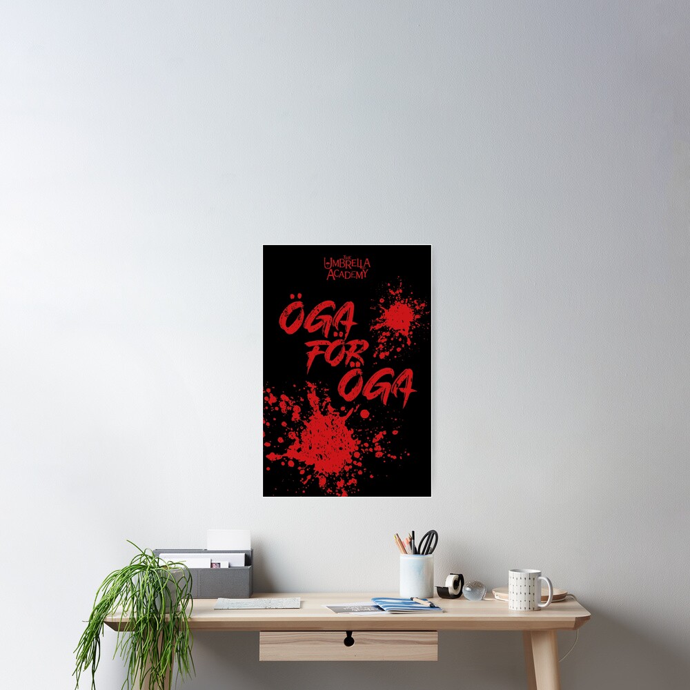 Póster «UMBRELLA ACADEMY : OGA FOR OGA (GRUNGE STYLE)» de FunGangStore ...
