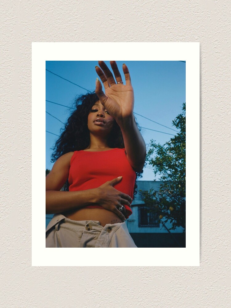 "SZA" Art Print for Sale by alessiacara | Redbubble