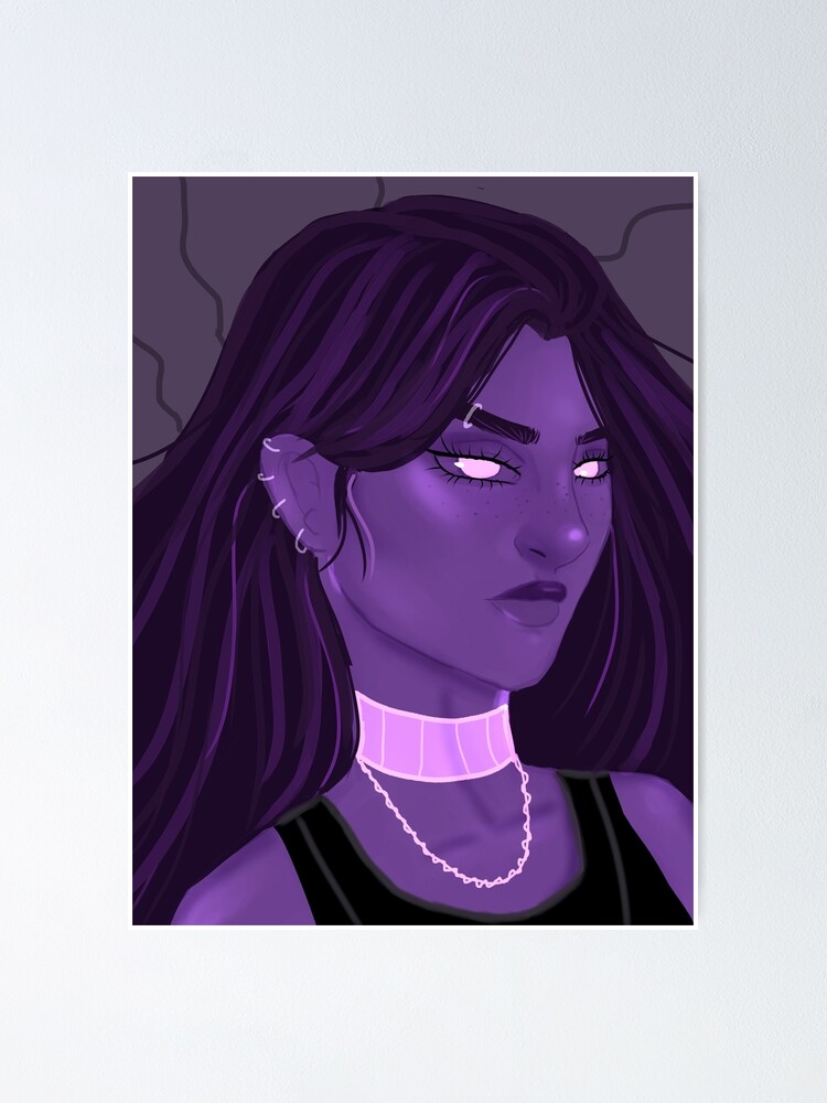 "alien girl" Poster by rowanartt | Redbubble
