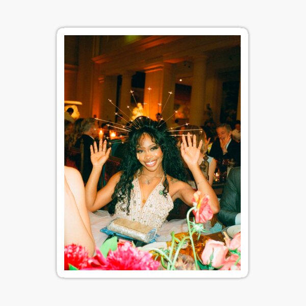 "SZA" Sticker for Sale by alessiacara | Redbubble