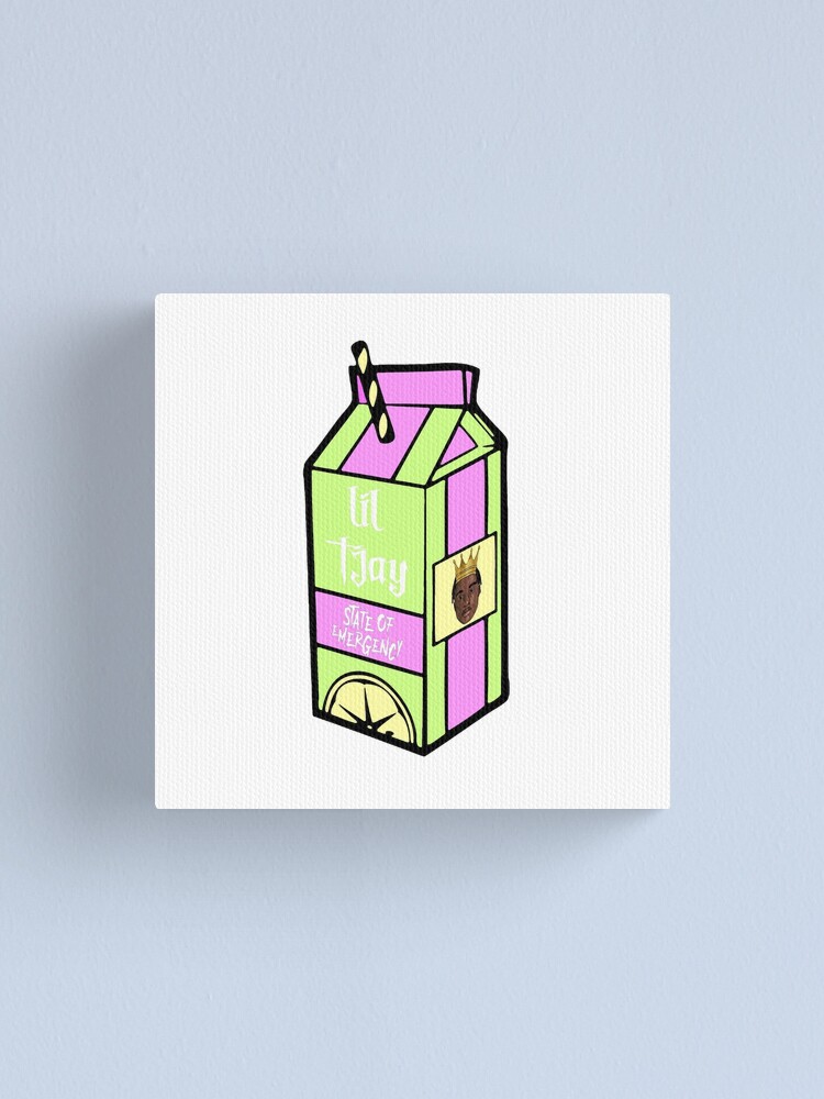 "Lil Tjay Logo Sticker" Canvas Print for Sale by over26 | Redbubble