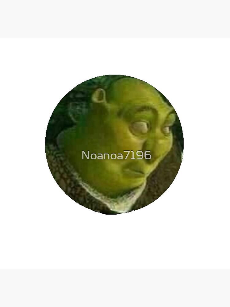 "Shrek holding in laugh face(Meme)" Canvas Print by Noanoa7196 | Redbubble