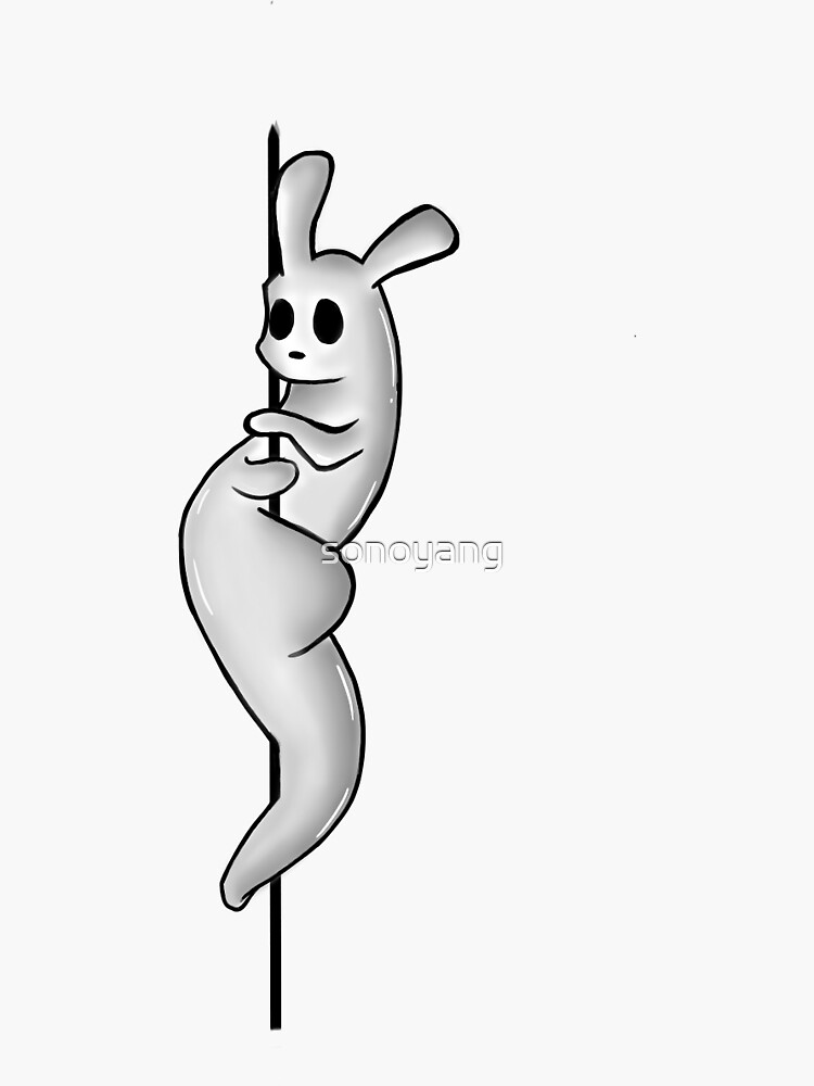 "Rain World Slug Cat" Sticker for Sale by sonoyang | Redbubble