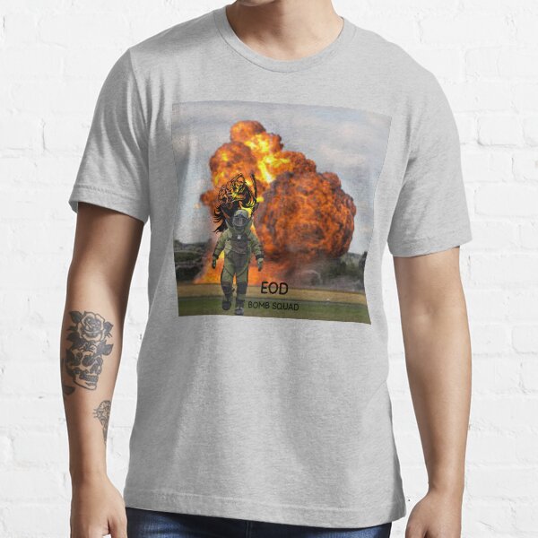 "Bomb Squad, controlled detonation Explosion" T-shirt for Sale by ...