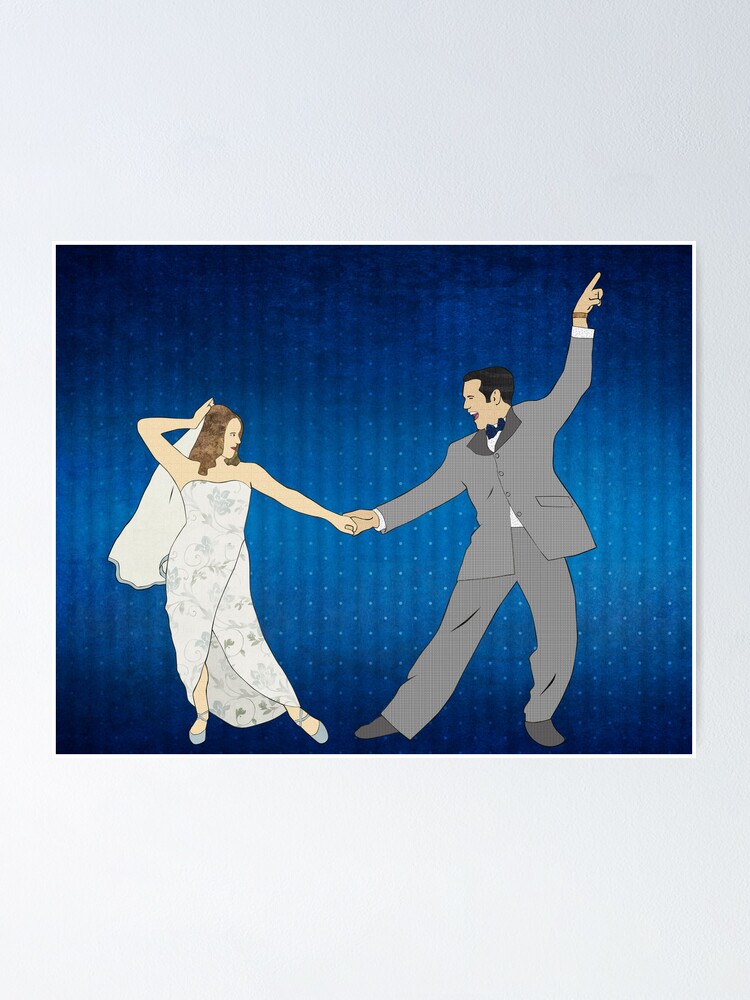 "First Dance" Poster for Sale by Janet Carlson | Redbubble