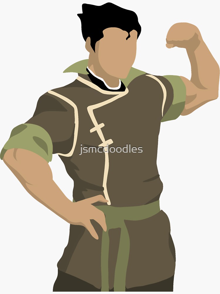 "Bolin :)" Sticker for Sale by jsmcdoodles | Redbubble