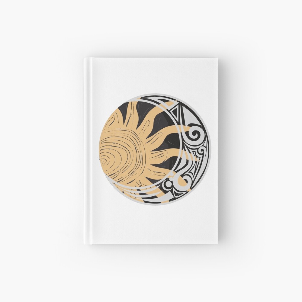 "Sun and Moon" Hardcover Journal for Sale by aliceofspades | Redbubble
