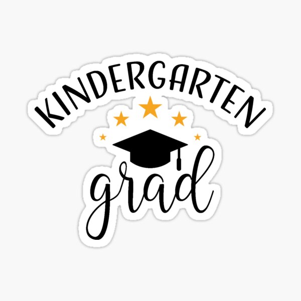 "Kindergarten Grad" Sticker by TooFlyDesign | Redbubble