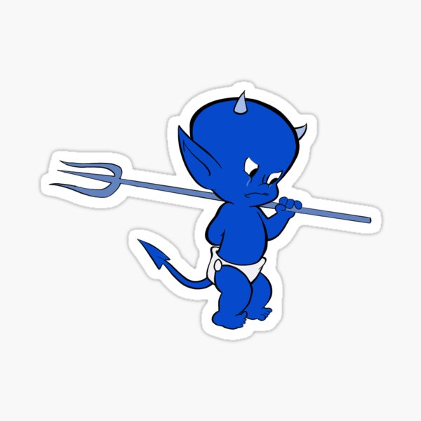 "Cry baby devil" Sticker for Sale by itsbellabell | Redbubble