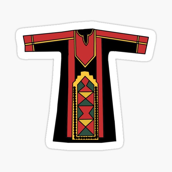 "palestinian thobe sticker" Sticker for Sale by sereneg00 | Redbubble