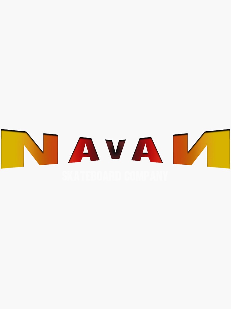 "Navan Large Logo" Sticker for Sale by Patbubble | Redbubble
