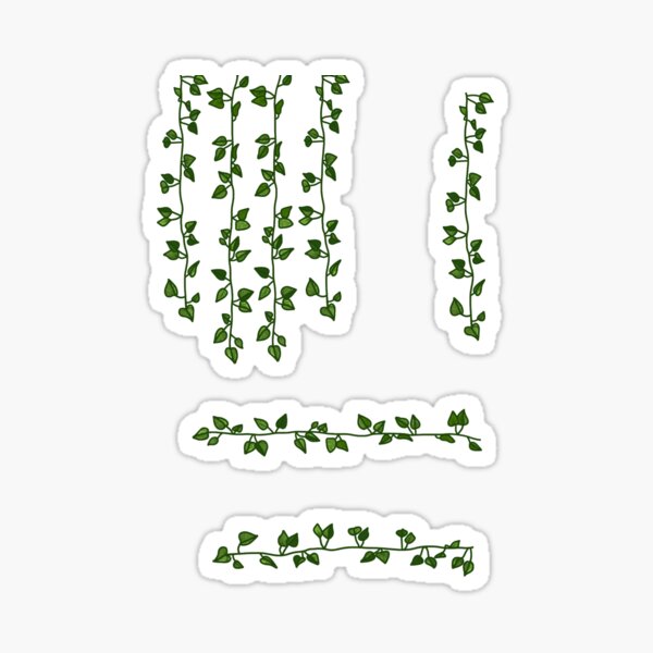 "vines" Sticker for Sale by giavillegas | Redbubble