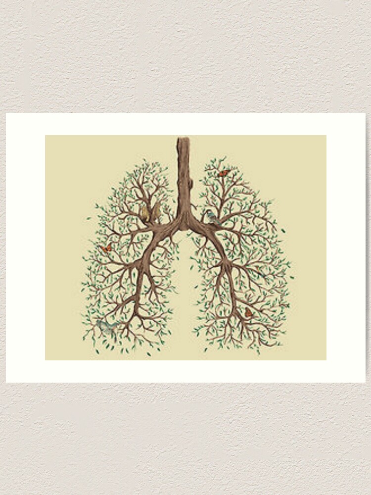"Tree Lungs" Art Print for Sale by LadyStormey | Redbubble