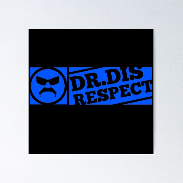 "dr disrespect" Poster for Sale by AndrewPlus | Redbubble