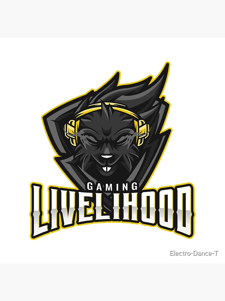 "Livelihood Gamer - Interactive Games" Poster by Electro-Dance-T ...