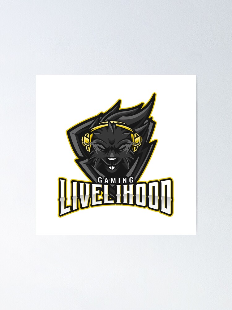 "Livelihood Gamer - Interactive Games" Poster by Electro-Dance-T ...