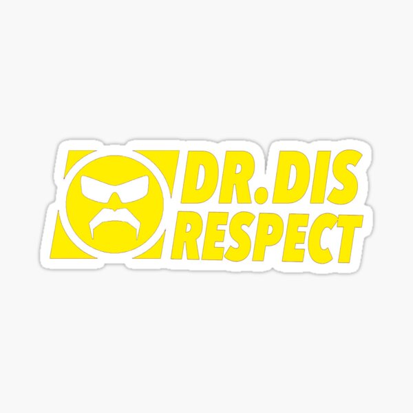 "Dr disrespect" Sticker for Sale by AndrewPlus | Redbubble