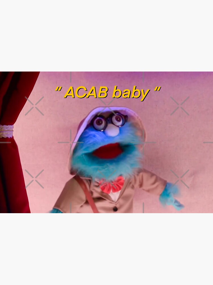 "The Professor “ACAB baby”" Sticker for Sale by Josiepink | Redbubble