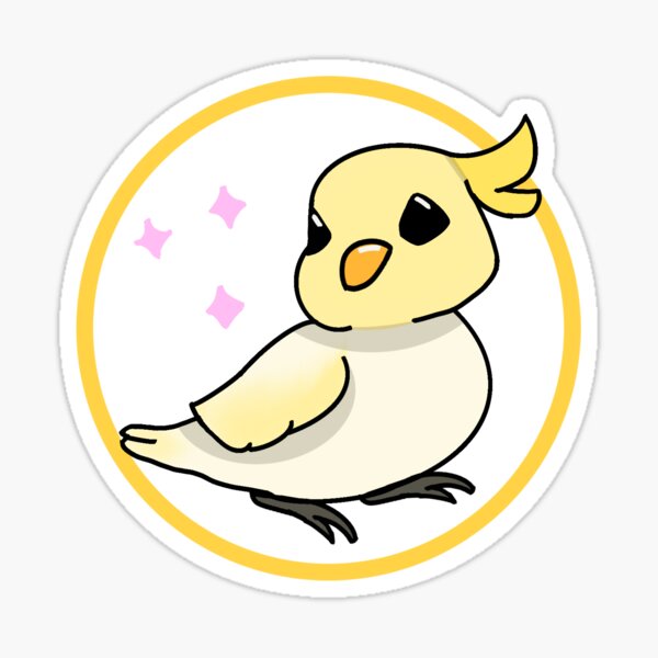 "Chirpy the Bird" Sticker by ShadowDraws611 | Redbubble