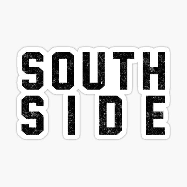 "South Side vintage" Sticker for Sale by Primotees | Redbubble