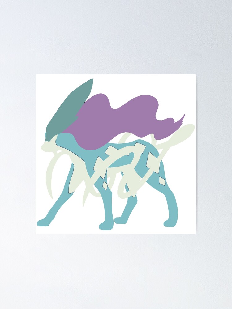 "Suicune" Poster by keepingitclassy | Redbubble