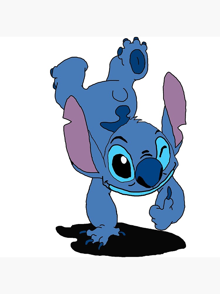"stitch break dance" Poster for Sale by RNEdesign | Redbubble