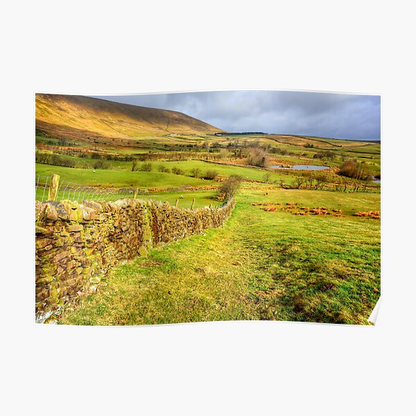 "Pendle Hill, Barley" Poster by StephenJSmith | Redbubble