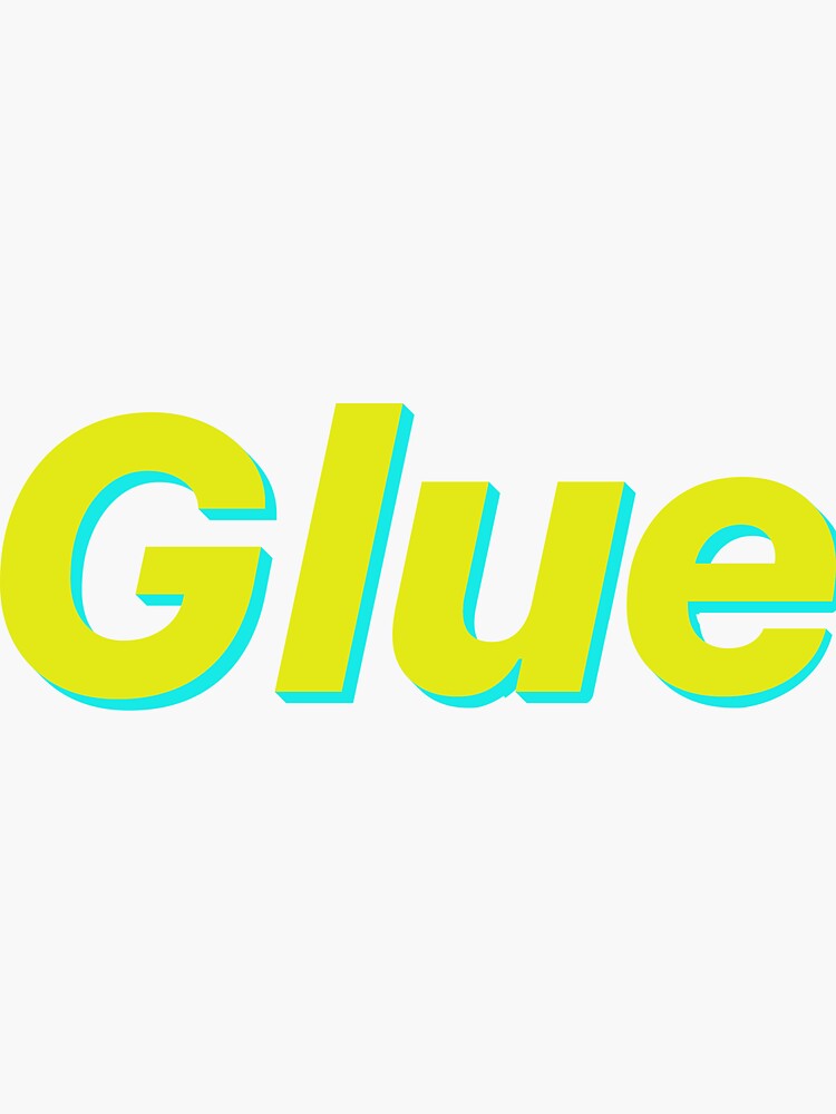 "Glue Sticker " Sticker by CreationsByS | Redbubble