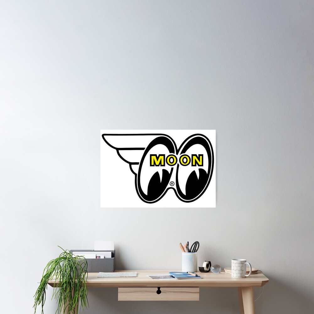 "Moon eyes" Poster for Sale by Dirtybuble | Redbubble