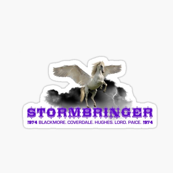 "Stormbringer 74" Sticker for Sale by ElijahBarns | Redbubble