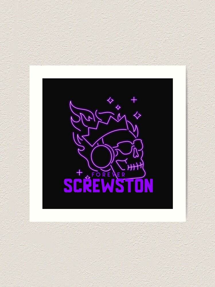 "Forever screwston" Art Print by mademan3 | Redbubble
