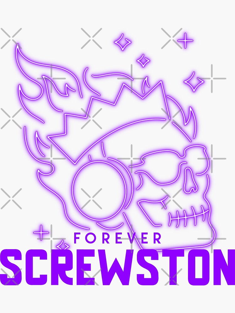 "Forever screwston" Sticker for Sale by mademan3 | Redbubble