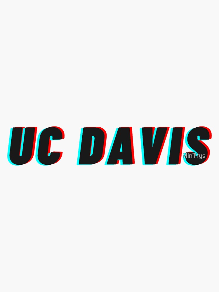 "uc davis" Sticker for Sale by minalpatel511 | Redbubble
