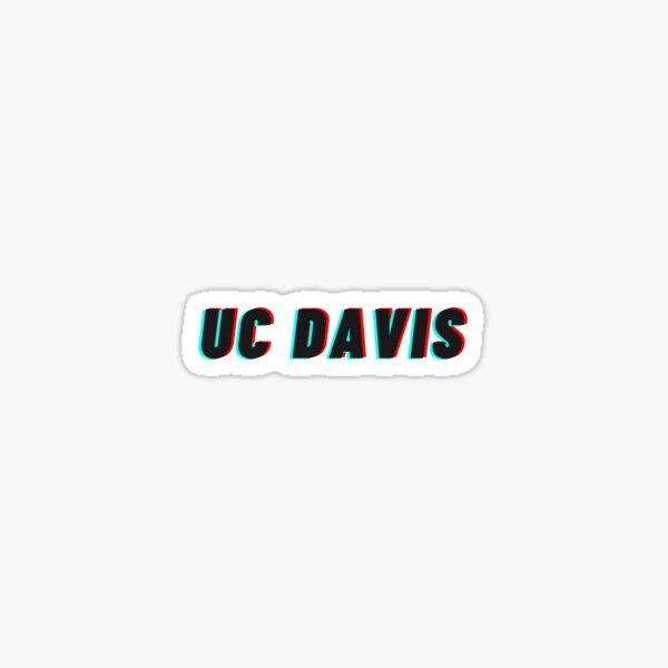 "uc davis" Sticker for Sale by minalpatel511 | Redbubble