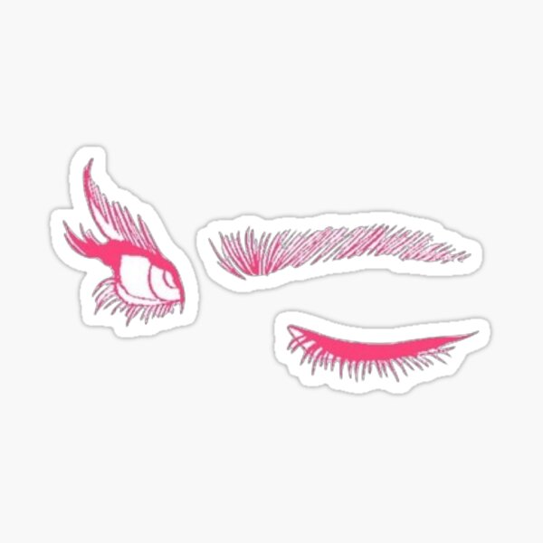 "wink" Sticker by afirelob | Redbubble